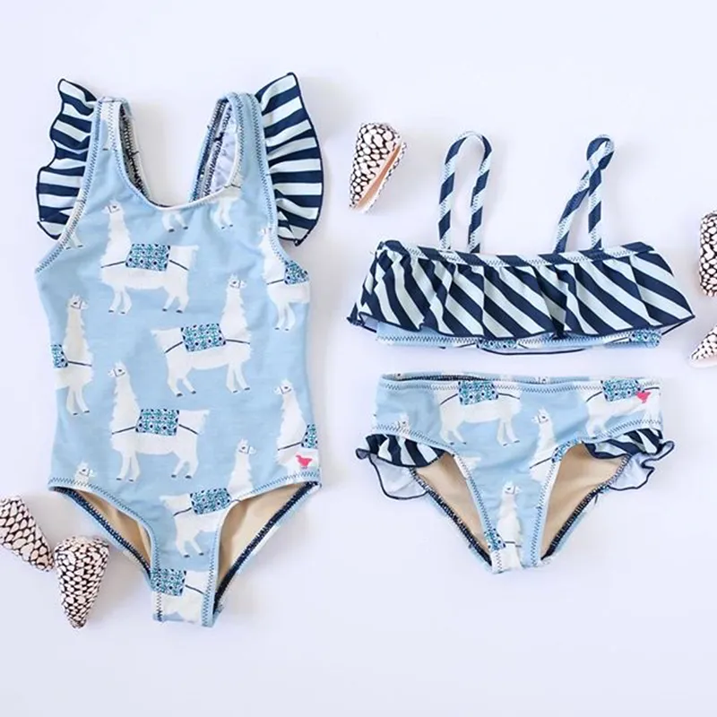 2018 Kids Baby Girls Alpaca Traje De Baño Bikini Traje De Baño Traje De ... 2018 Kids Baby Girls Alpaca Traje De Baño Bikini Traje De Baño Traje De ...