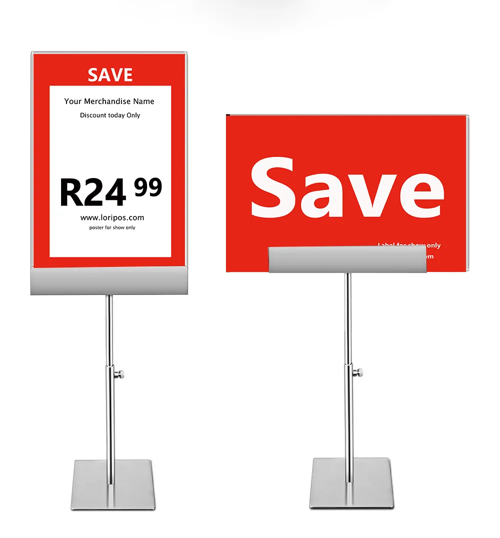 Wholesale Loripos Desk Shelf Poster Display Stand, Adjustable Height ...