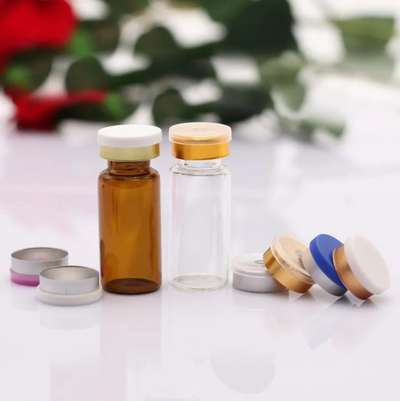 DHgate.com:10ml Amber Glass Injection Vials, USP Type I, Flip Off Caps ...
