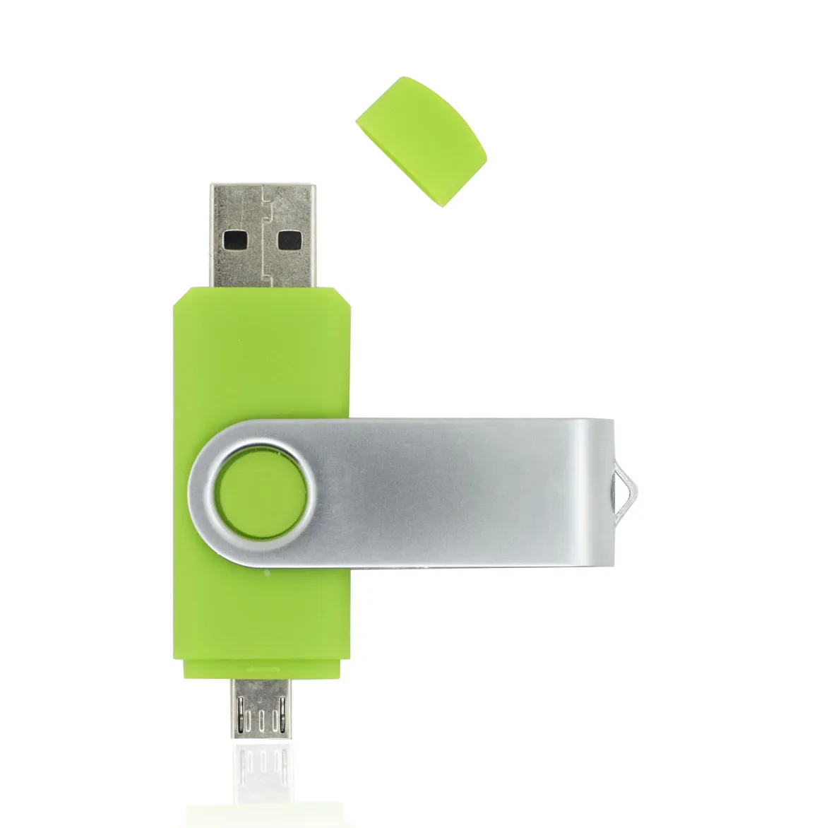 DHgate.com:High-Speed PVC Double Head USB Flash Drive with MicroUSB ...