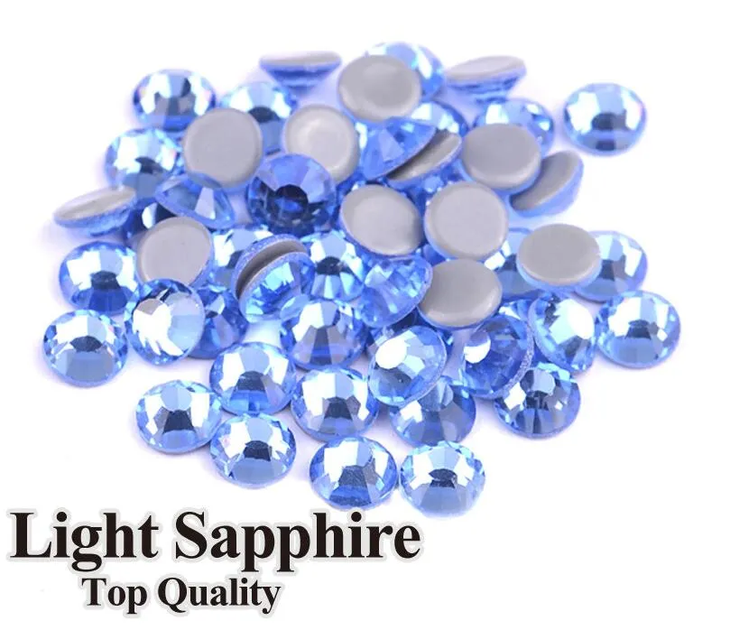 DHgate.com:A++ Grade Sapphire Glitter Hotfix Rhinestones, High Quality ...