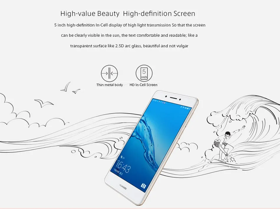 Original Huawei Enjoy 6S 4G LTE Cell Phone Snapdragon 435 Octa Core 3GB ...