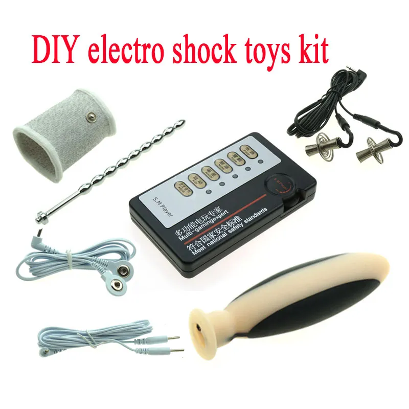 Kits De Juguetes Médicos Eléctricos Pinzas Para Pezones De Electrochoque Catéter Sonidos