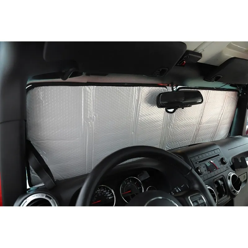 Jeep wrangler jk windshield sun shade store