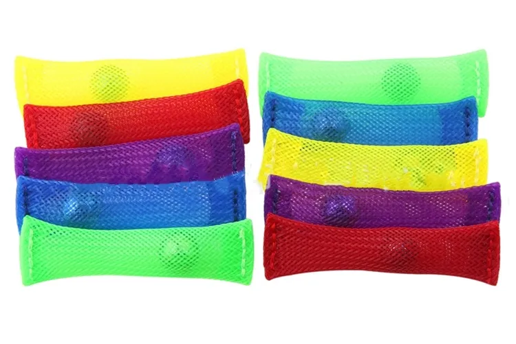 Iful Mesh Grid Fidget Toys Strong Marble Stress Relief Squeeze Squishy ...