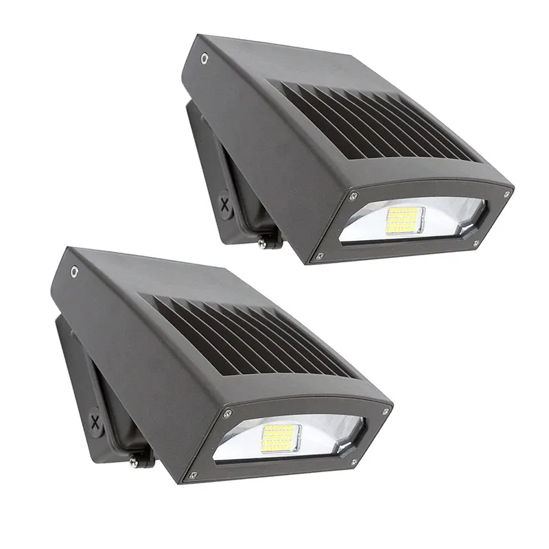 30W LED Wall Pack Light Slim Design Adjustable Head 5000K 200W Hps/HID ...