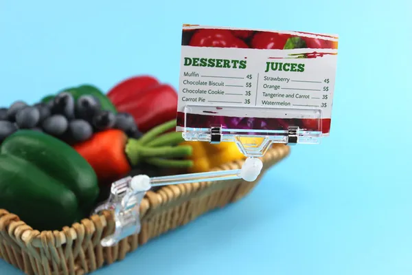 Wholesale Matching Snap Sign Clip Label Holder 8x16cm Middle Size For ...