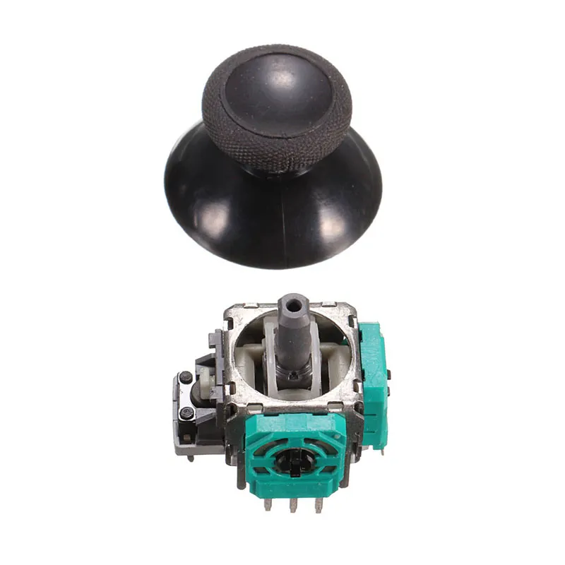 ALPS 3D Analog Joystick Stick Power Sensor Module + Thumbstick For Xbox ...