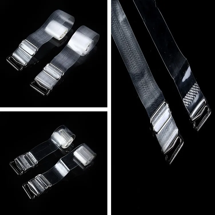 Clear Bra Straps - Wide Transparent Invisible Replacement Bra Straps ...