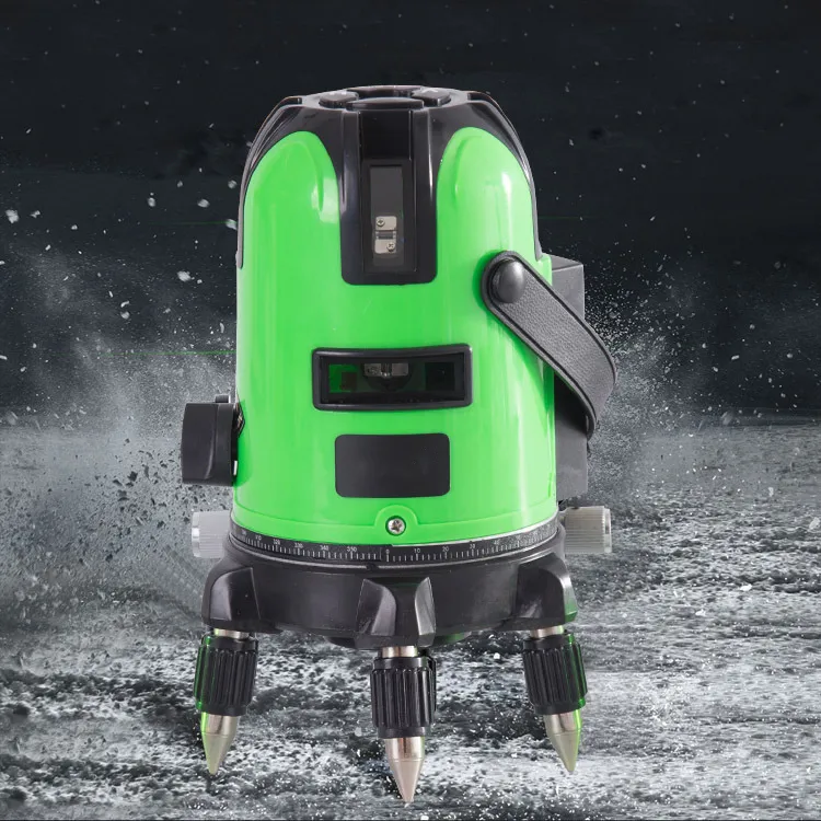 3D Green Beam Self Leveling Laser Level - 360° Horizontal & Vertical Cross Line, High Accuracy ...