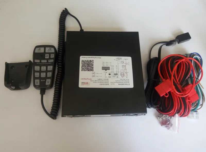 Soundoff ETSA385HR 300W Electronic Police Siren Car Alarm Amplifier ...