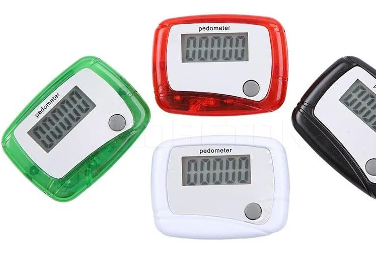 Pocket Pedometer Step Counter: Mini Single Function Digital Pedometer ...