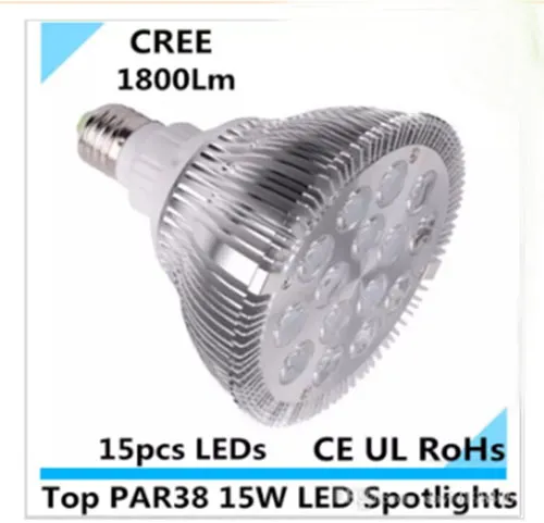 LED Spotlights Par38 Led 15W 15X1W Warm White Cool White Par38 Led ...