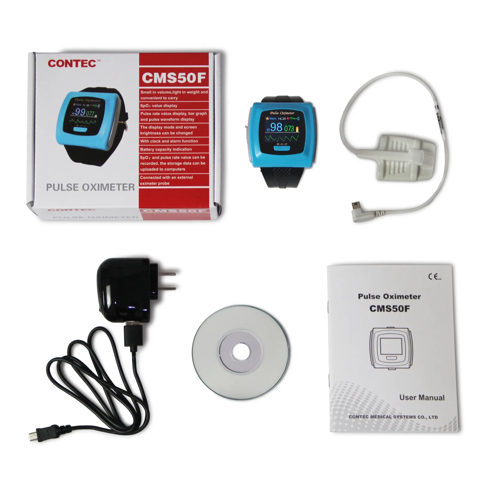 ¡Estudio De Sueño! CONTEC CMS50F 24 Horas De Grabación De Pulsera ... ¡Estudio De Sueño! CONTEC CMS50F 24 Horas De Grabación De Pulsera ...