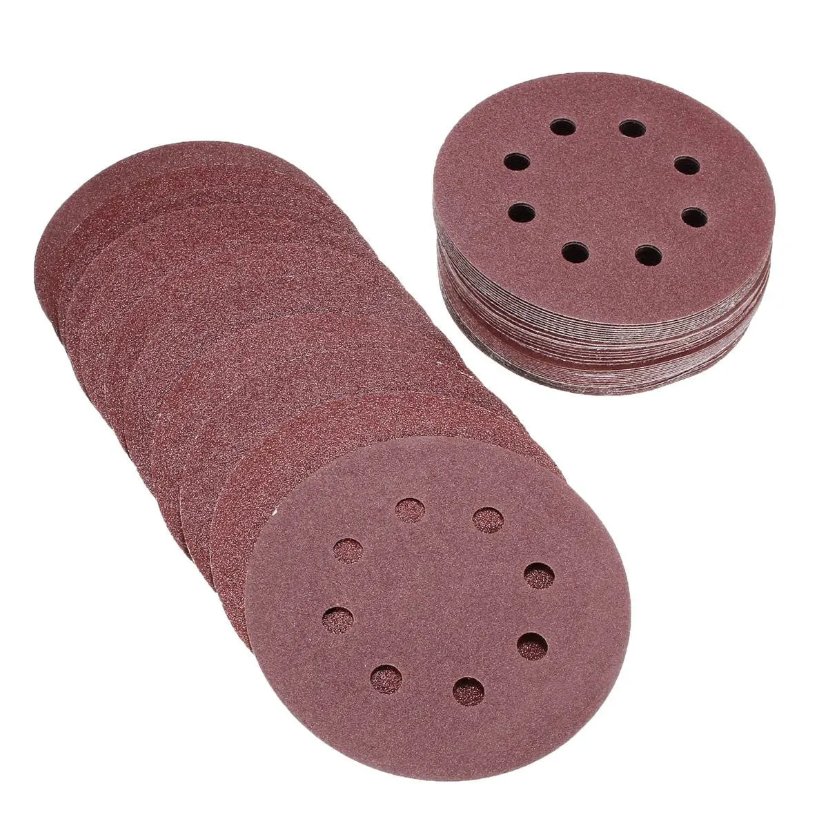 5 Sanding Discs Assortment 80-320 Grit for Random Orbital Sanders ...