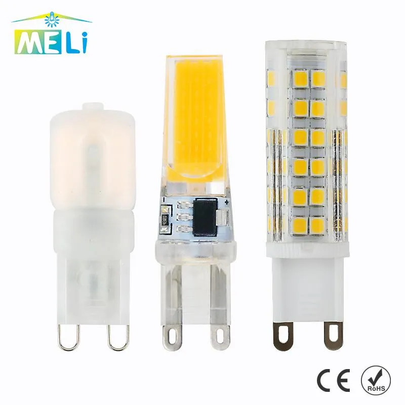 G9 Led Lamp Bulb 220V 3W 5W 7W 9W 10W 12W 15W COB SMD Mini LED G9 Bulb Light Ceramic 360 Degree ...