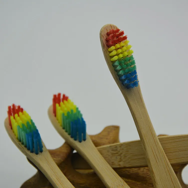 Soft Bristle Toothbrush, Natural Toothbrush: Eco Friendly Wooden ...