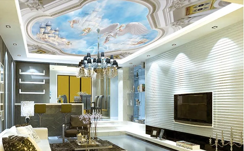 Photo Wall Murals Wallpaper Angels Heaven Heaven Zenith Murals 3d ...