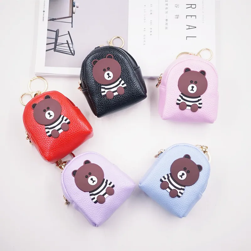 Mini Cartoon Coin Purse: Cute Bear Design for Girls - Shop Now! from ...