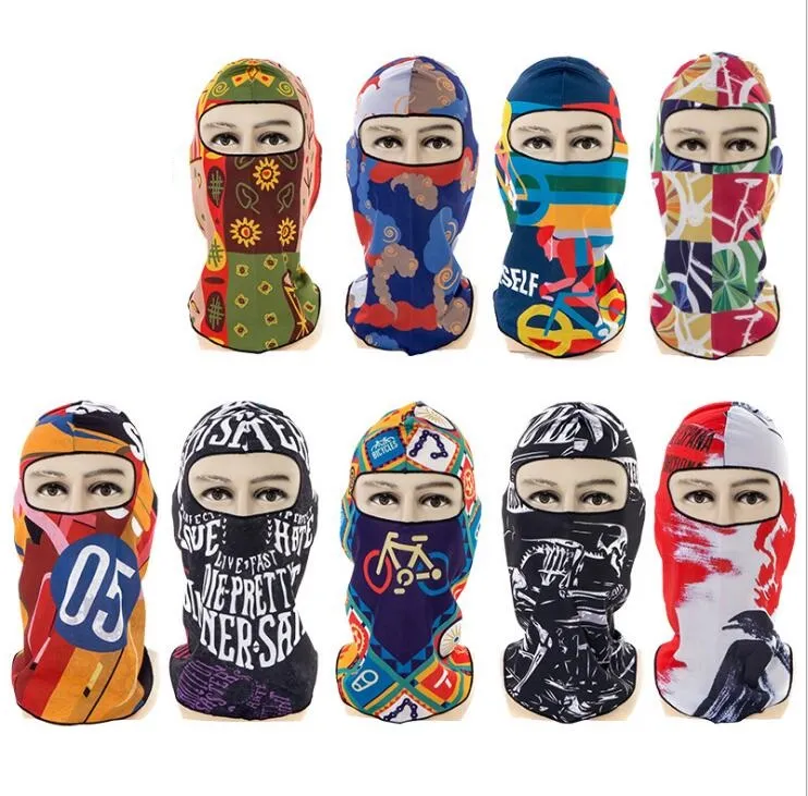 Multi Functional 3D Print Cycling Mask For Outdoor Sports Dustproof ...