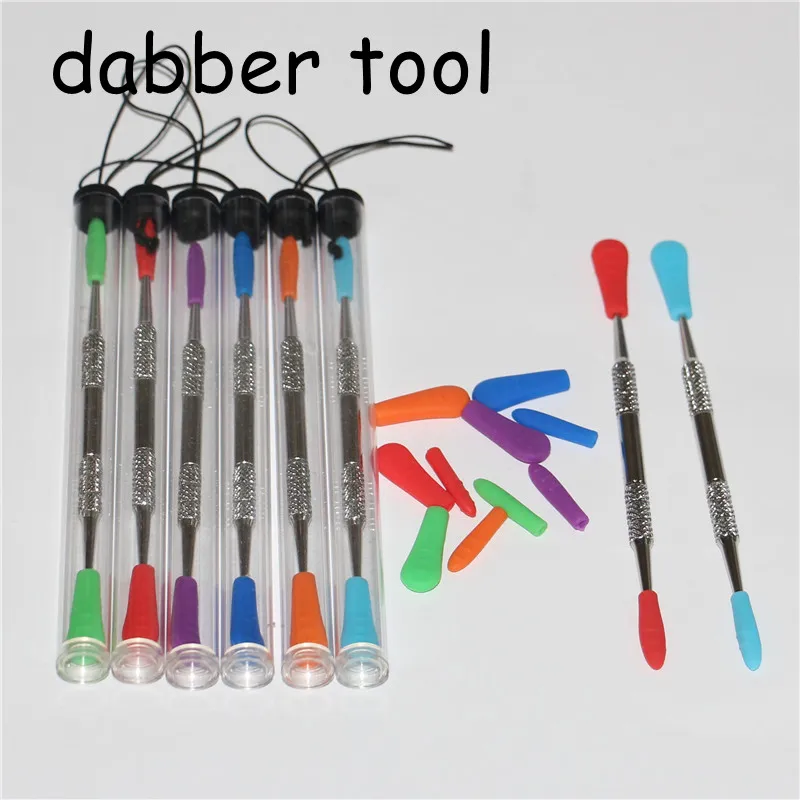 Glass Dab Tool: 120mm Stainless Steel Wax Carving Tool With Silicone ...