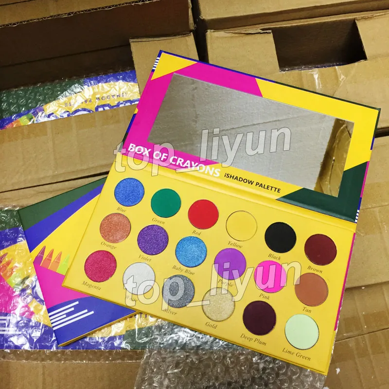 Makeup Palette Box Of Crayons Eye Shadow IShadow Palette Matte ...