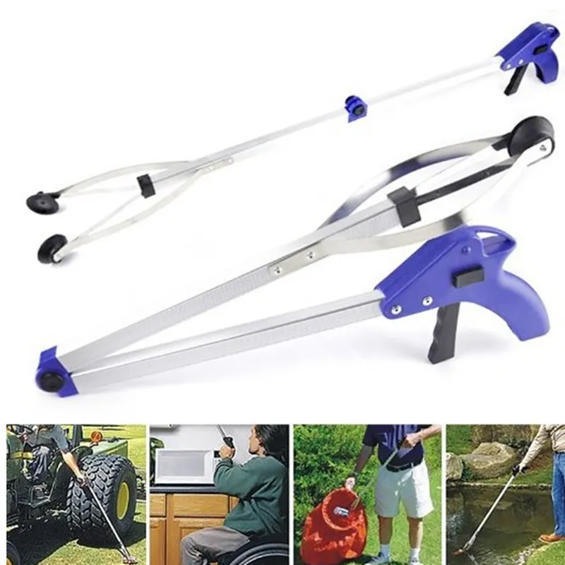 Rubbish Pick Up Tool: Foldable Grabber Reaching Assist Tool With ...