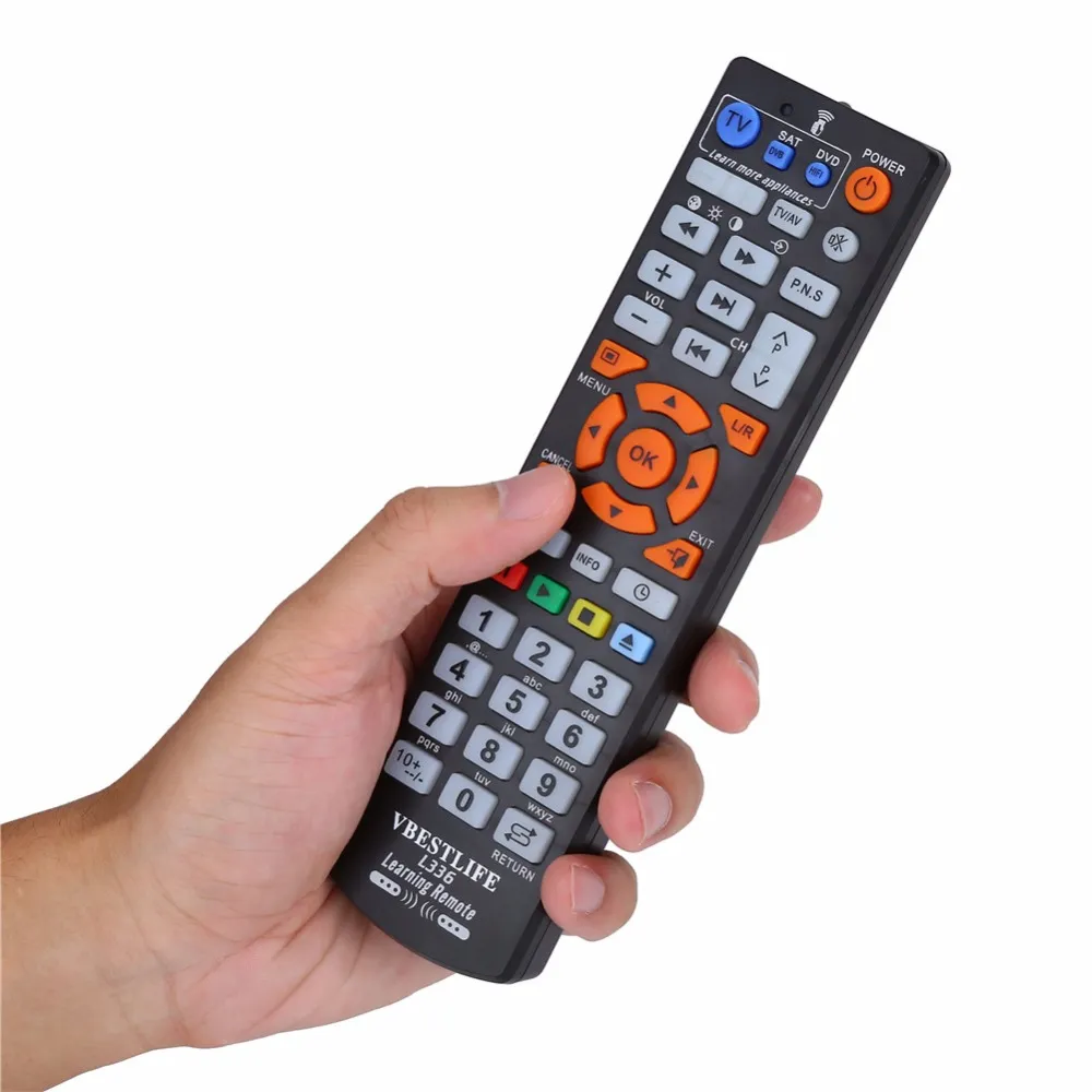 Smart IR English Remote Control Learning Function For 3D LED LCD TV CBL ...