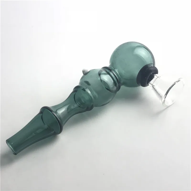 Dropshipping Colorful Pyrex Glass Smoking Pipes With Removable Bowl And ...