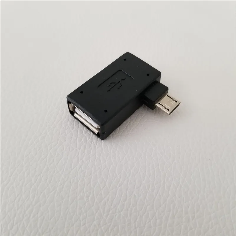 90° Right Angle Micro B Usb To Usb Connector Male To Usb To Usb ...
