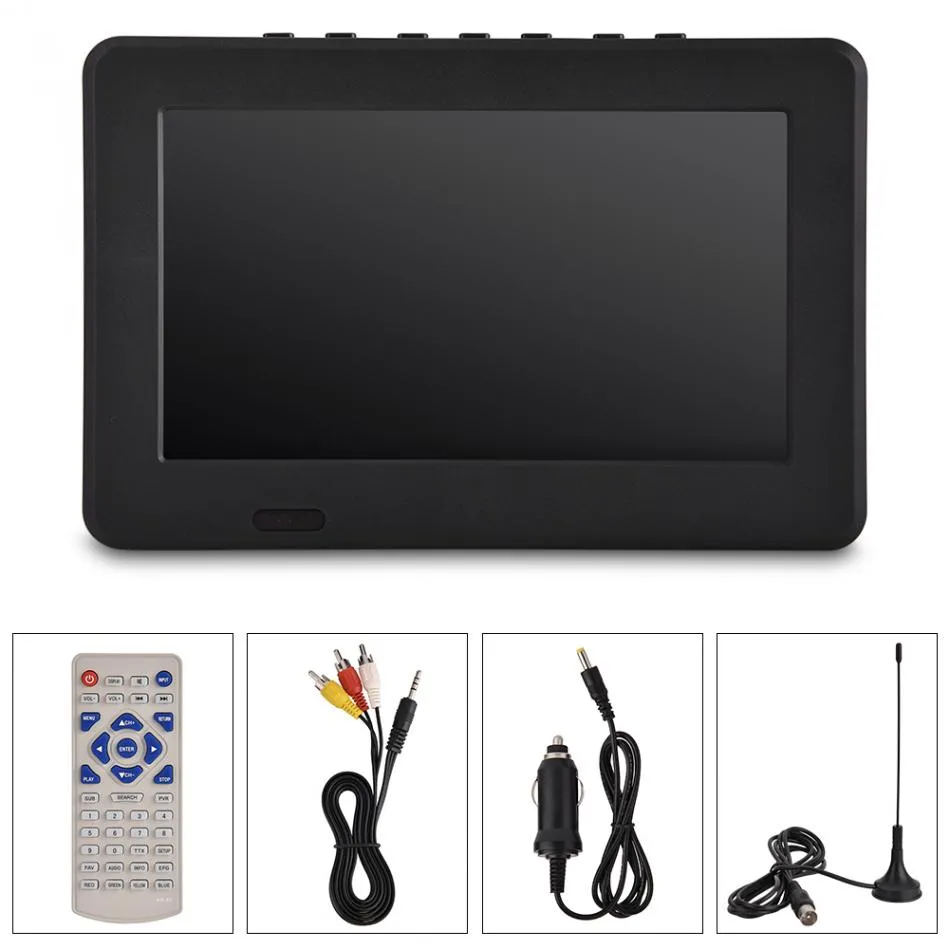 Car TVs Portable 7 Inch Rechargeable Digital Color TV... From Gotomall ...