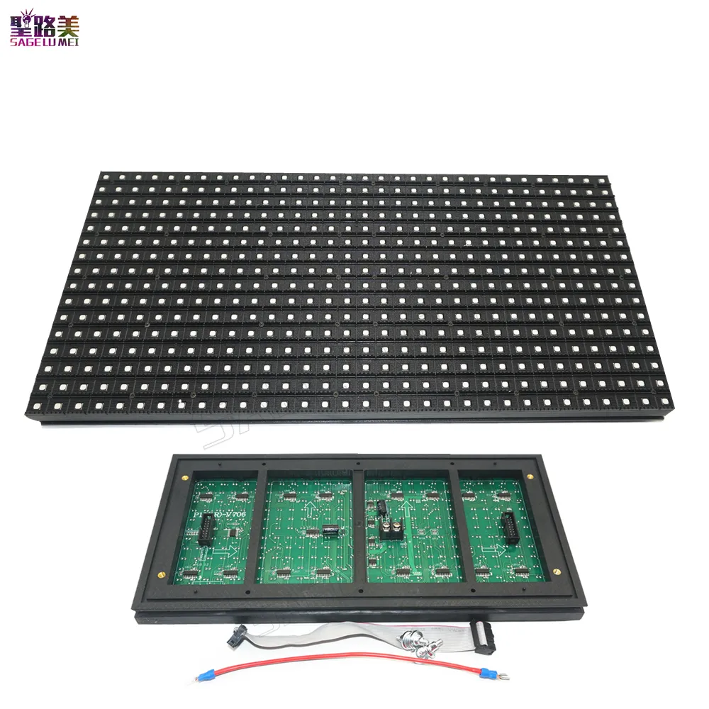 RGB Full Color LED Display Panel Board - Programmable Outdoor Sign ...