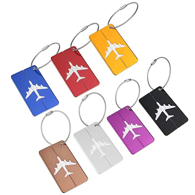 Premium Travel ID Labels: Secure Baggage Tags for Suitcases & Bags ...