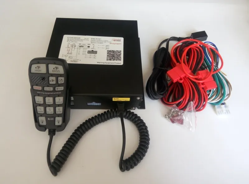 Soundoff ETSA385HR 300W Electronic Police Siren Car Alarm Amplifier ...