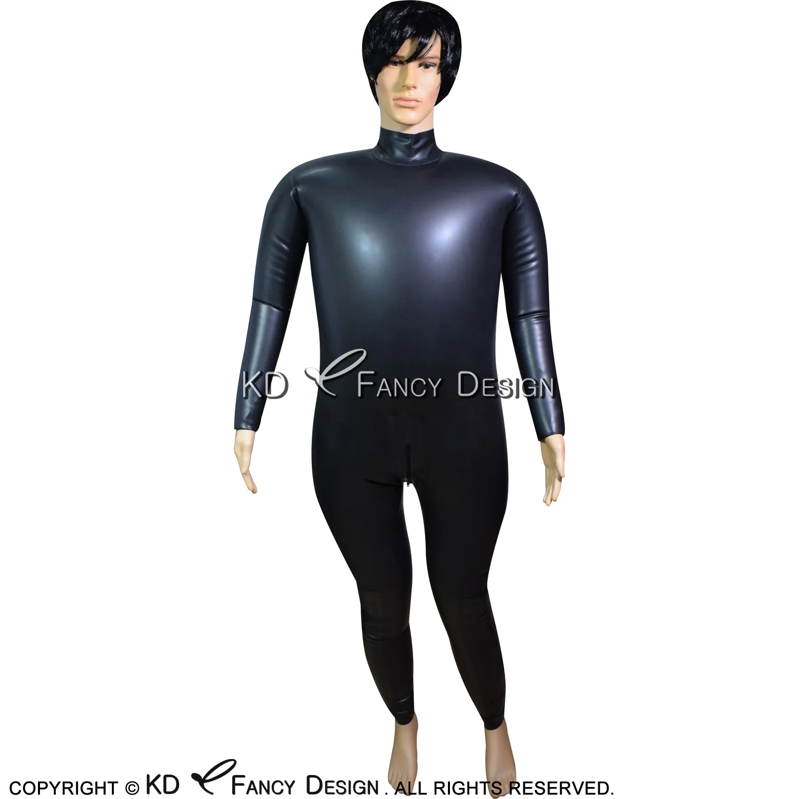 204 59에서 블랙 섹시한 풍선 라텍스 Catsuit 의상 뒤 지퍼 고무 바디 수트 전체 Zentai 바디 슈트 0083