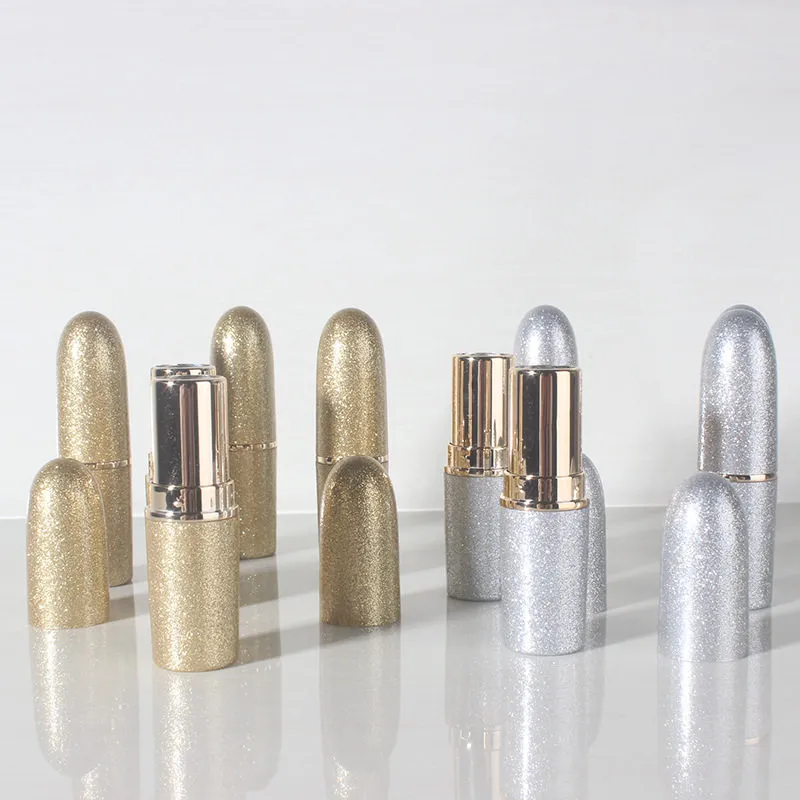 Bullet Shape Lip Balm Tubes Empty Lipstick Packaging Tubes 12.1mm Inner ...