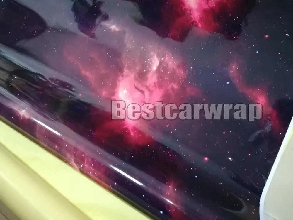 2018 New Galaxy Camouflage Vinyl Wrap For Car Wrap Covering With Air ...