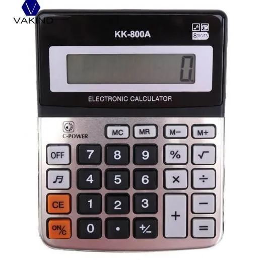 Portable 8-Digit Digital Scientific Calculator - Electronic Math Tool ...