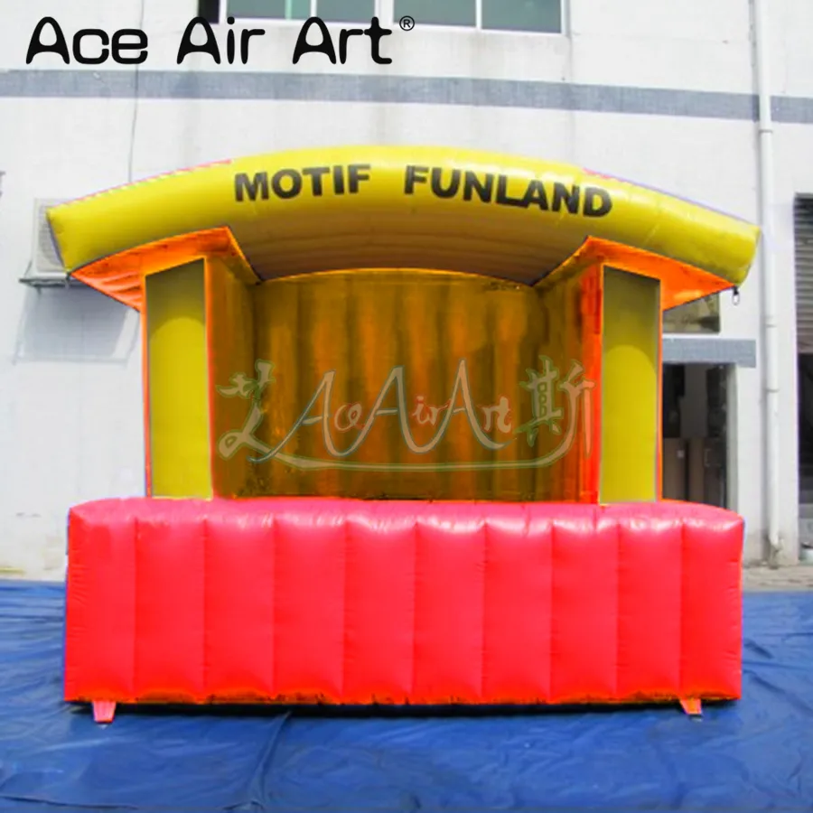 Inflatable Trade Show Booth: Portable PVC Inflatable Stall Kiosk ...