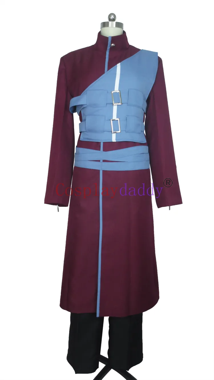 ♦ DHgate Naruto Cosplay Shippuden Gaara Kazekage Blue Cosplay Costume ...
