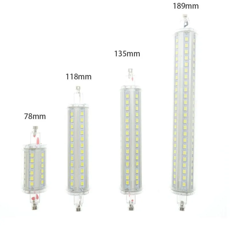 Lamparas R7s Led Corn 78mm 118mm 135mm 189mm Light 2835 Smd Bulb Ac85