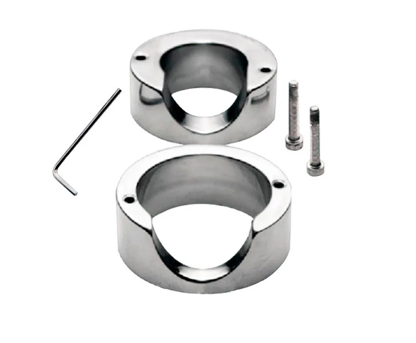 Heavy Gauge Stainless Steel Screw Locking Ring Enhanced Security ...