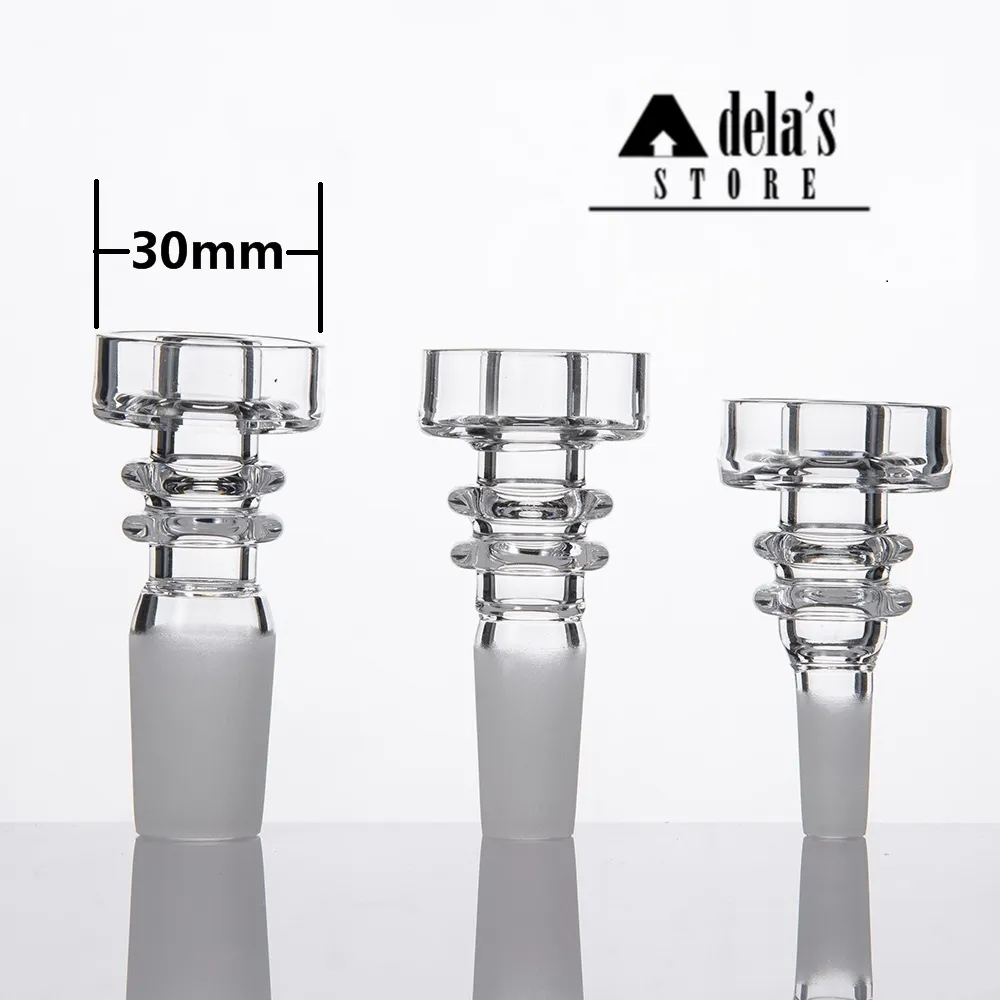 Quartz Nails Dab Rig With Banger, 30mm XXL Big Bowl, Maria Ring, 10/14 ...