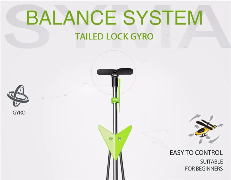 SYMA S8 3.5CH RC Hélicoptère Électrique Avec Gryo Télécommande ...