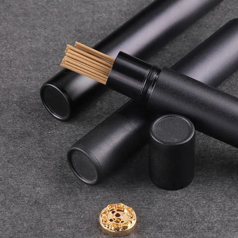 Aluminium Alloy Incense Tube Portable Metal Joss Stick Storage Box ...