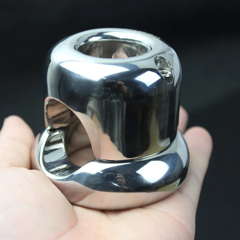 Heavy Stainless Steel Scrotum Pendant Penis Training Stretching Scrotal