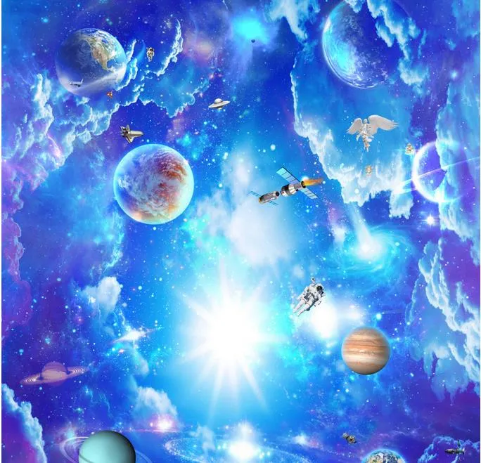 3d Wallpaper For Ceiling The Power Of The Bank Ho Hang Cosmic Zenith ...
