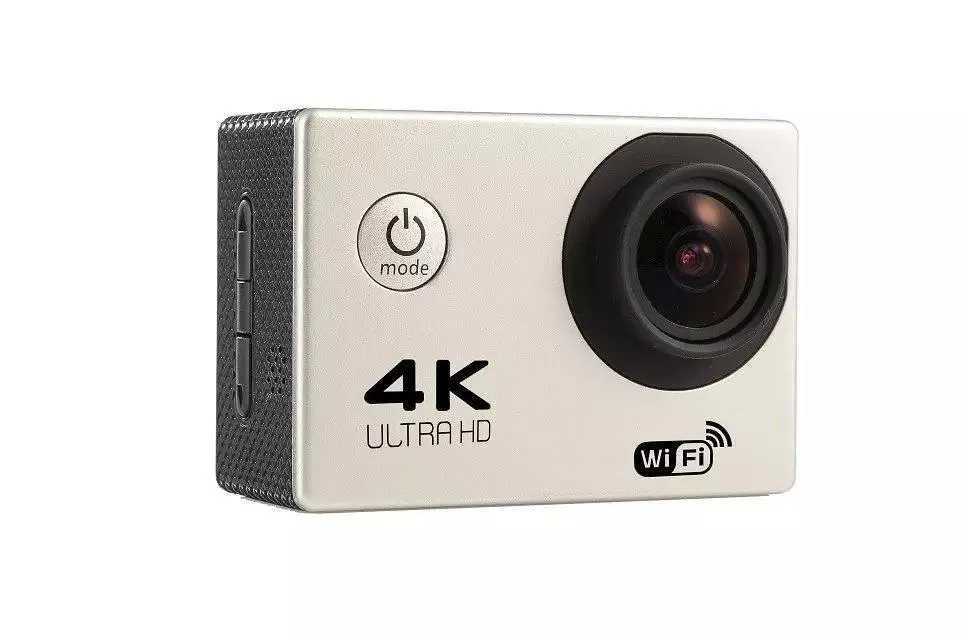 4K Action Camera - Ultra HD 1080P 60FPS, 170° Wide Angle, Waterproof ...