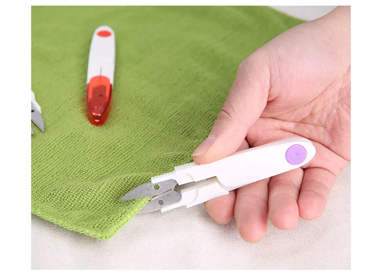 Transparent Mini Cross Stitch And Embroidery Clipper Cutter With Shape ...