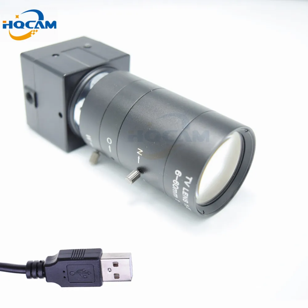 1080P 6 60mm Mini USB Camera Varifocal Zoom Lens CMOS OV2710 Industrial ...